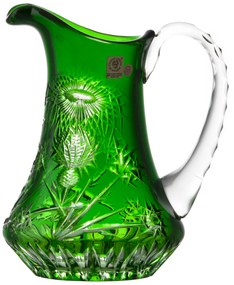 Džbán Thistle, barva zelená, objem 950 ml