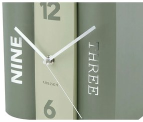 Karlsson 5756GR designové stolní hodiny, 20 x 15 x 20 cm