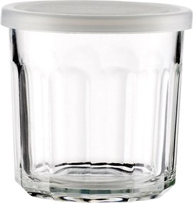 Skleněný pohár French glass s poklicí
