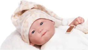 Guca 931 NEW BORN HOLČIČKA - realistická panenka miminko s celovinylov