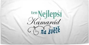 Sablio Ručník Nejlepší kamarád na světě - 50x100 cm