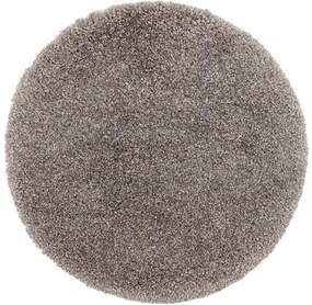 Kulatý koberec shaggy Ragolle Twilight 39001 9999 šedý Rozměr: průměr 200 cm