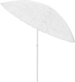 Plážový slunečník Hawaii bílý 300 cm 314702