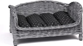 Pelíšek proutěný pro zvířata Sofa II. š.64 x hl.37 x v.40(cm)