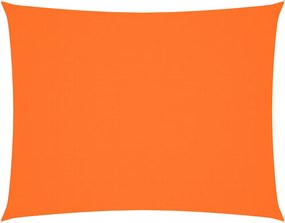 Stínící plachta oxfordská látka obdélníková 3 x 4,5 m oranžová 135706