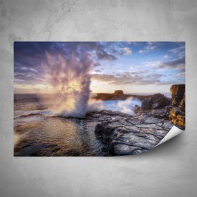 Plakát - Mořský útes (60x40 cm) - PopyDesign