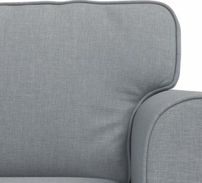 Set pohovek 2 ks Světle šedá textil 3407486