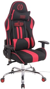 Bhm germany Kancelářská židle Limit XM s masážní funkcí, textil, černá / červená