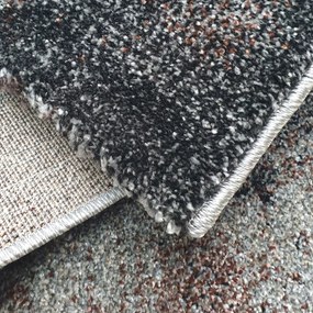 Spoltex, Kusový koberec Universe 841-86 grey/beige, 80x150, šedá, obývací pokoj