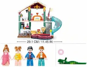 Sluban Happy Diary M38-B0961 Chata na zimní dovolenou / LEGO - kompati