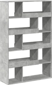 Knihovna betonově šedá 100 x 33 x 156,5 cm kompozitní dřevo 3309342