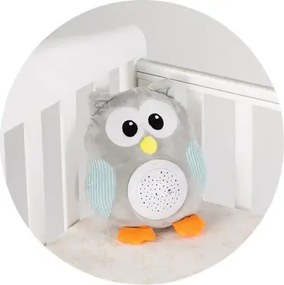 CHIPOLINO Plyšová Sova s projektorem a hudbou