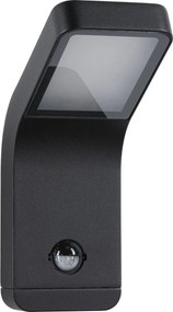 P 94745 LED venkovní nástěnné svítidlo Kulma pohybové čidlo IP44 90x174mm 3000K 7,5W 230V antracit hliník - PAULMANN