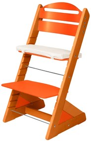 Jitro Dětská rostoucí židle Plus barevná Třešeň + oranžová
