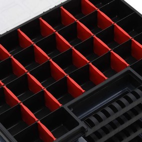 Organizéry na součástky 10 ks 40 x 30 x 5 cm polypropylen 3106445