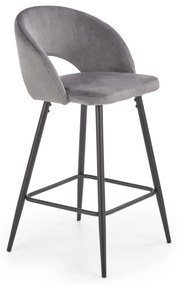 Barová židle Ivy6 šedá