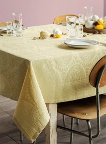 Ubrus Rosendahl Easter Damask 150 x 320 cm žlutý