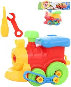 ORION Šroubovací lokomotiva s nářadím 13 cm / Stavebnice / Plast / 2 n