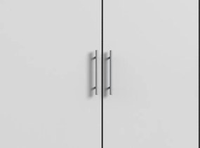 Šatní skříň Ben, 270 cm, bílá