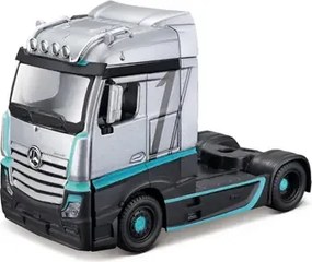 Bburago Haulers custom cabs Kamion M-B Actros Gigaspace stříbrná / 1:4