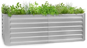 Blumfeldt Hight Grow Straight, vyvýšený záhon, 200 x 60 x 100 cm, 1200 l, ocel