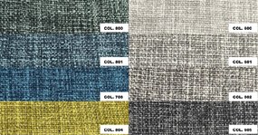 PESSOTTO kování pro sklopnou postel dvoulůžko Dynamic + sedačka Sofa 200x160cm vertikální Šířka područek: 17 cm