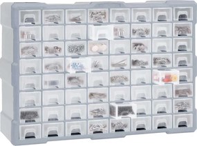Organizér se 64 zásuvkami 52 x 16 x 37,5 cm 147580