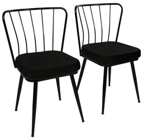 Set 2 židlí Ypsilon (Černá). 1073155