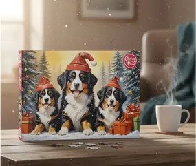 CHERRY PAZZI Puzzle Štěňata na dovolené / 1000 dílků / 70 × 50 cm