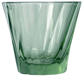 Loveramics Twisted Cortado Glass 120ml - zelená