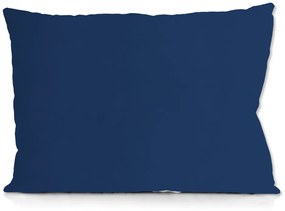 Saténový povlak na polštář tmavě modrý Rozměr: 40x40