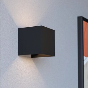 Eglo 74115-LED St. ven. nás. svítidlo se senzorem RINCINE LED/2,2W/5V IP44 černá