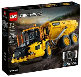 Lego technic 42114 kloubový dampr volvo 6x6