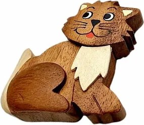 2Kids Toys Dřevěná magnetka velká Kočka