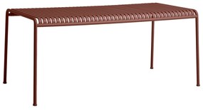 HAY Zahradní stůl Palissade Table 170x90, Iron Red