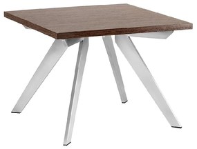 Kancelářský stolek Platinum 60, 60x60, tmavý ořech