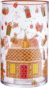 CHRISTMAS DELIGHT Lucerna perníkový panáček 30 cm