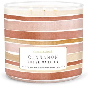 Goose Creek svíčka aromatická CINNAMON SUGAR VANILLA 410 g