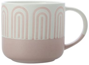 Růžový porcelánový hrnek 400 ml Arches – Maxwell &amp; Williams