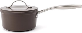 Elmich Nepřilnavý keramický rendlík Zen Ø 16 cm - hnědá