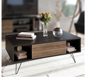 Designový konferenční stolek Baqia 120 cm ořech černý
