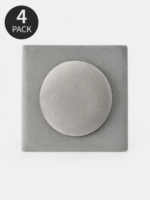 Sinsay - Čalouněné nástěnné panely ve tvaru kostek 4 pack - zelená