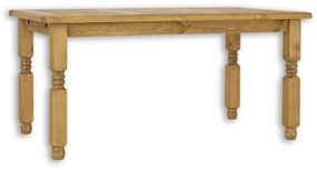 Drewmax ST700- 200 - Jídelní stůl 200 x76x100 cm - Borovice, Rustikal