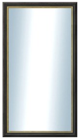 DANTIK - Zarámované zrcadlo - rozměr s rámem cca 50x90 cm z lišty Anversa černá AU (3149)