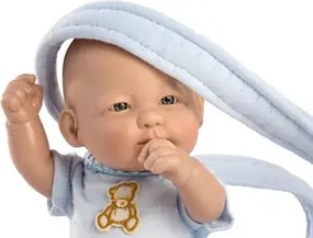 Guca 947 NEW BORN CHLAPEČEK - realistická panenka miminko s celovinylo