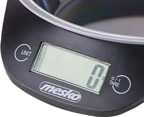 Mesko MS 3164 černá / Kuchyňská váha / miska 700 ml / funkce TARE / pr