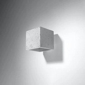 Sollux Lighting Nástěnné svítidlo QUAD beton