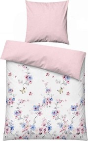 XXXLutz POVLEČENÍ, fialová, bílá, pink, 155/220 cm - Online Only povlečení - 003808019102