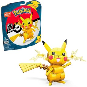 Mega construx pokémon pikachu, mattel gmd31