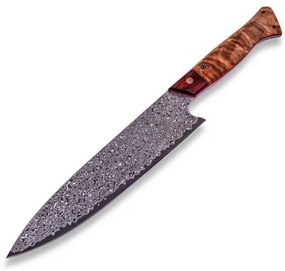 KnifeBoss damaškový nůž Chef 8" (202 mm) Rosewood VG-10